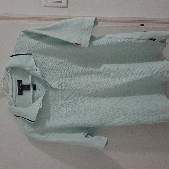 weir golf | Shirts | Mens Weir Golf Pale Blue Polo Shirt | Poshmark